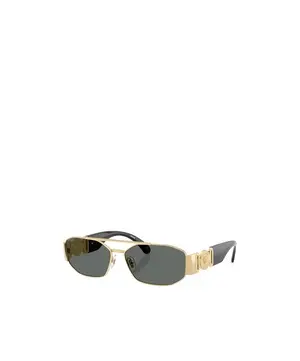 Versace Irregular Frame Sunglasses - Gray