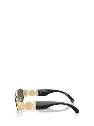 Versace Irregular Frame Sunglasses