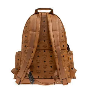 Mcm Stark Backpack - Brown