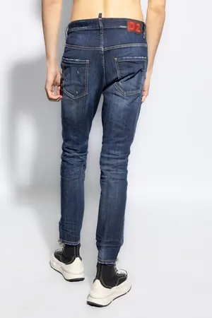 Dsquared2 Skater Distressed Jeans - Blue
