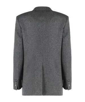 Tagliatore Jasmine Houndstooth Blazer - Grey