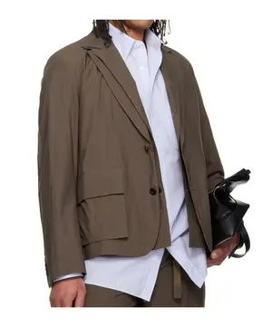 Sacai Button Flap-pocket Jacket