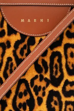 Marni Tropicalia Leopard Printed Bucket Bag