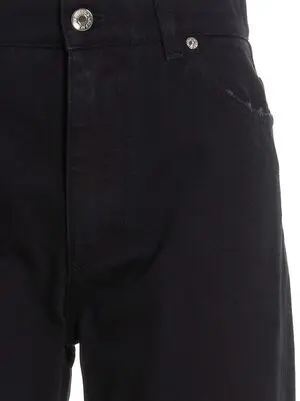 Dolce & Gabbana Logo Plaque Wide-leg Jeans
