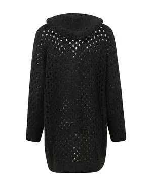Brunello Cucinelli Hooded Chunky Knit Jumper