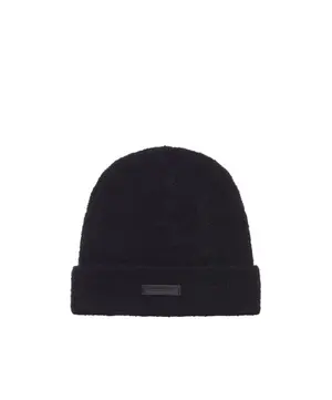 Fear Of God Ribbed Wool Beanie - Black