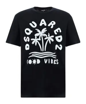 Dsquared2 Logo Printed Crewneck T-shirt