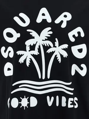 Dsquared2 Logo Printed Crewneck T-shirt