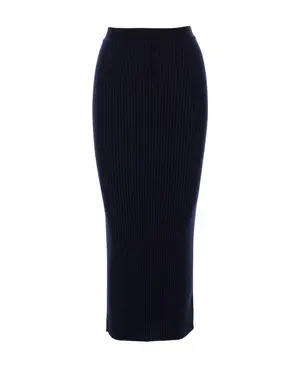 Chloé Wool Cashmere Knitted Skirt