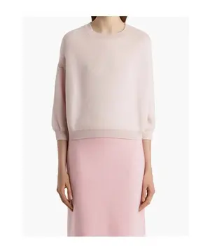 Khaite Sabina Long-sleeve Sweater - Blush