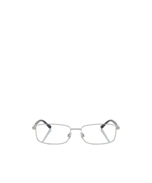 Polo Ralph Lauren Rectangular Frame Eyeglasses - Silver