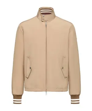Moncler Prieure Reversible Padded Bomber Jacket - Beige