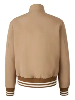 Moncler Prieure Reversible Padded Bomber Jacket - Beige