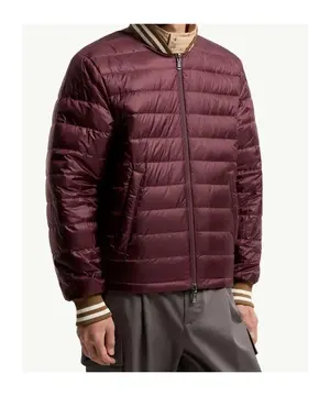 Moncler Prieure Reversible Padded Bomber Jacket - Beige