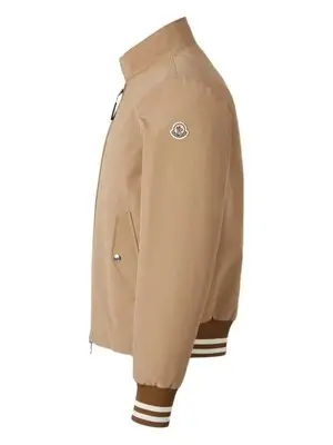 Moncler Prieure Reversible Padded Bomber Jacket - Beige
