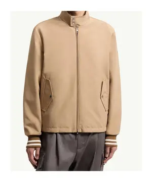 Moncler Prieure Reversible Padded Bomber Jacket - Beige