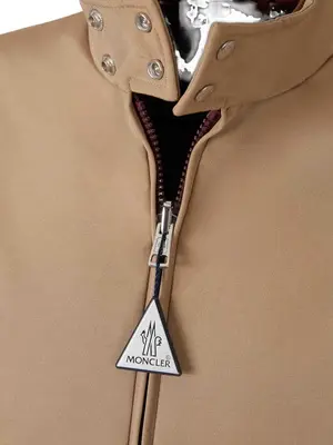 Moncler Prieure Reversible Padded Bomber Jacket - Beige