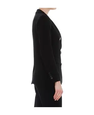 Alberto Biani Double-breasted Blazer - Black
