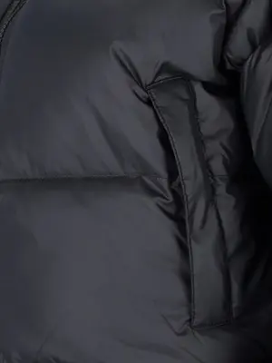 The North Face Cropped Padded Jacket - Black