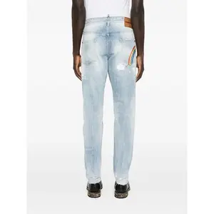 Dsquared2 Be Proud Wash" American Jeans With Rainbow Detail