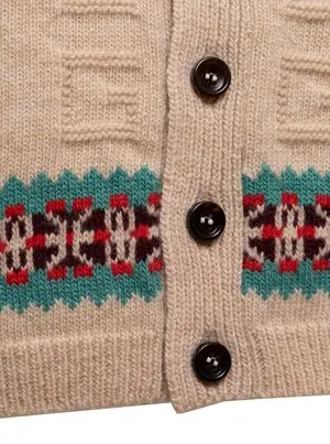 Gucci Square G Wool Cardigan
