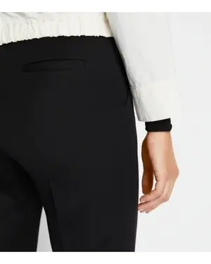 Tory Burch Cropped Straight Leg Trousers
