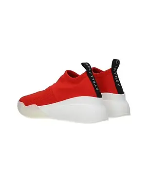 Stella McCartney Logo Sock Casual Sneakers - Red