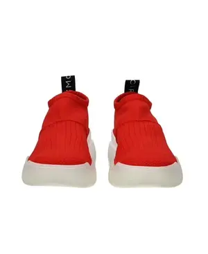 Stella McCartney Logo Sock Casual Sneakers - Red