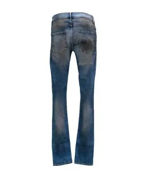 1017 Alyx 9sm Slim-cut Washed Jeans With Logo Decals