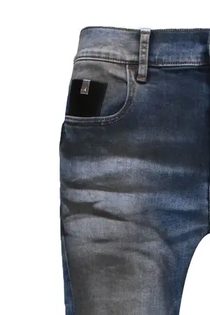 1017 Alyx 9sm Slim-cut Washed Jeans With Logo Decals