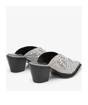 JIMMY CHOO Cece Mule Ii 60 Embellished Mules - Black
