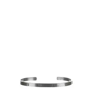 MAISON MARGIELA 5ac Engraved Bracelet - Silver