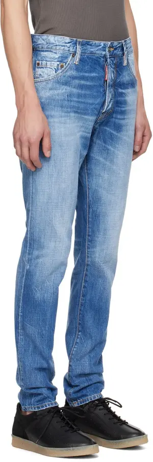 Dsquared2 Cool Guy Straight-leg Jeans - Blue