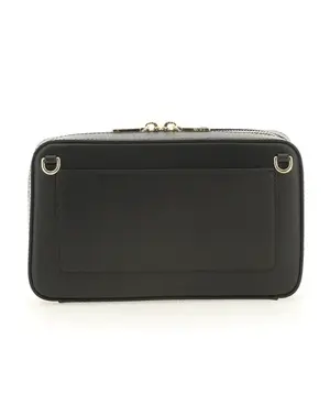 Dolce & Gabbana Logo Embossed Camera Bag - Black