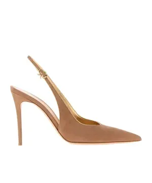 GIANVITO ROSSI Pointed Toe Slingback Pumps