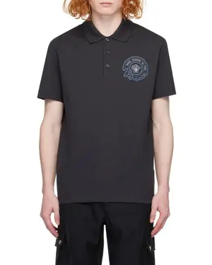 Versace Short-sleeved Polo Shirt