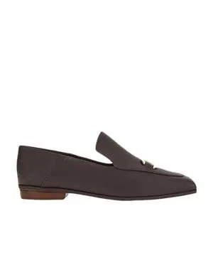 FERRAGAMO Logo Detail Loafers - Black