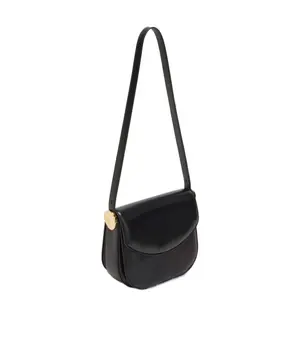 JIL SANDER Coin Foldover Crossbody Bag