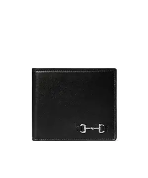 Gucci Coin Wallet With Horsebit - Black