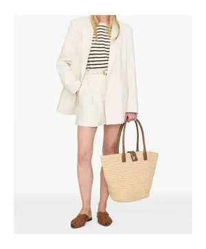 ANINE BING Double Handle Tote Bag