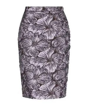 Gucci Floral Motif Skirt