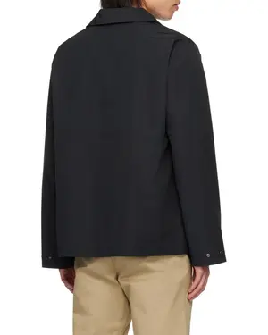 A.p.c. Regis Logo Overshirt - Black
