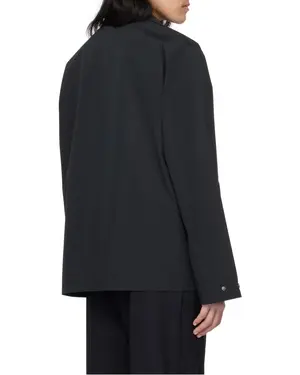 A.p.c. Regis Logo Overshirt - Black