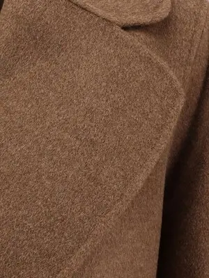 Max Mara Poldo Belted Long-sleeved Coat