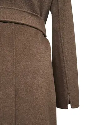Max Mara Poldo Belted Long-sleeved Coat