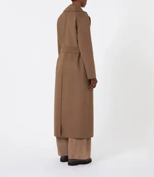Max Mara Poldo Belted Long-sleeved Coat