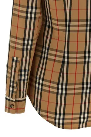 Burberry Checked Long-sleeve Shirt - No