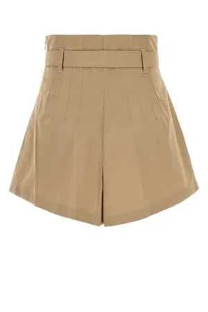 Prada High-waist Belted Shorts