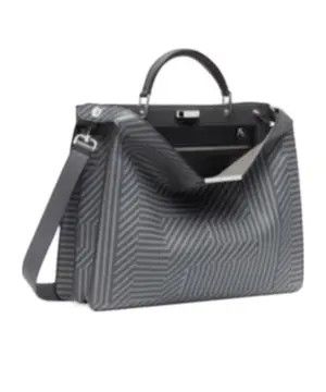 Fendi Peekaboo Iseeu Medium Tote Bag - Gray