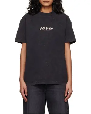Off-White Graphic Logo T-shirt - Black